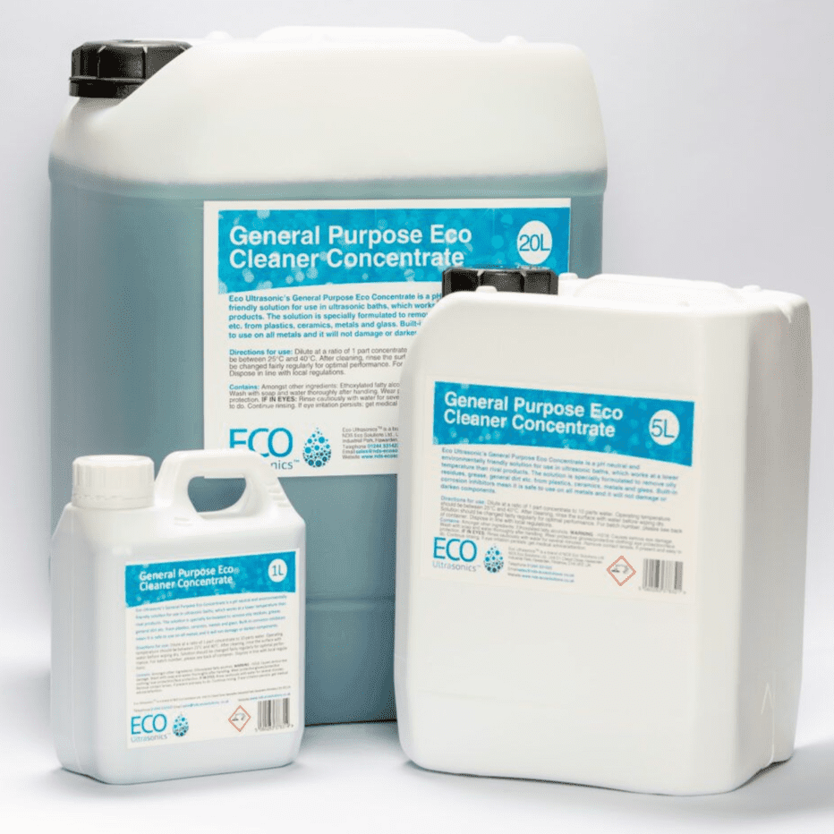 Eco general purpose ultrasonic cleaning fluid – Best Ultrasonic Cleaners