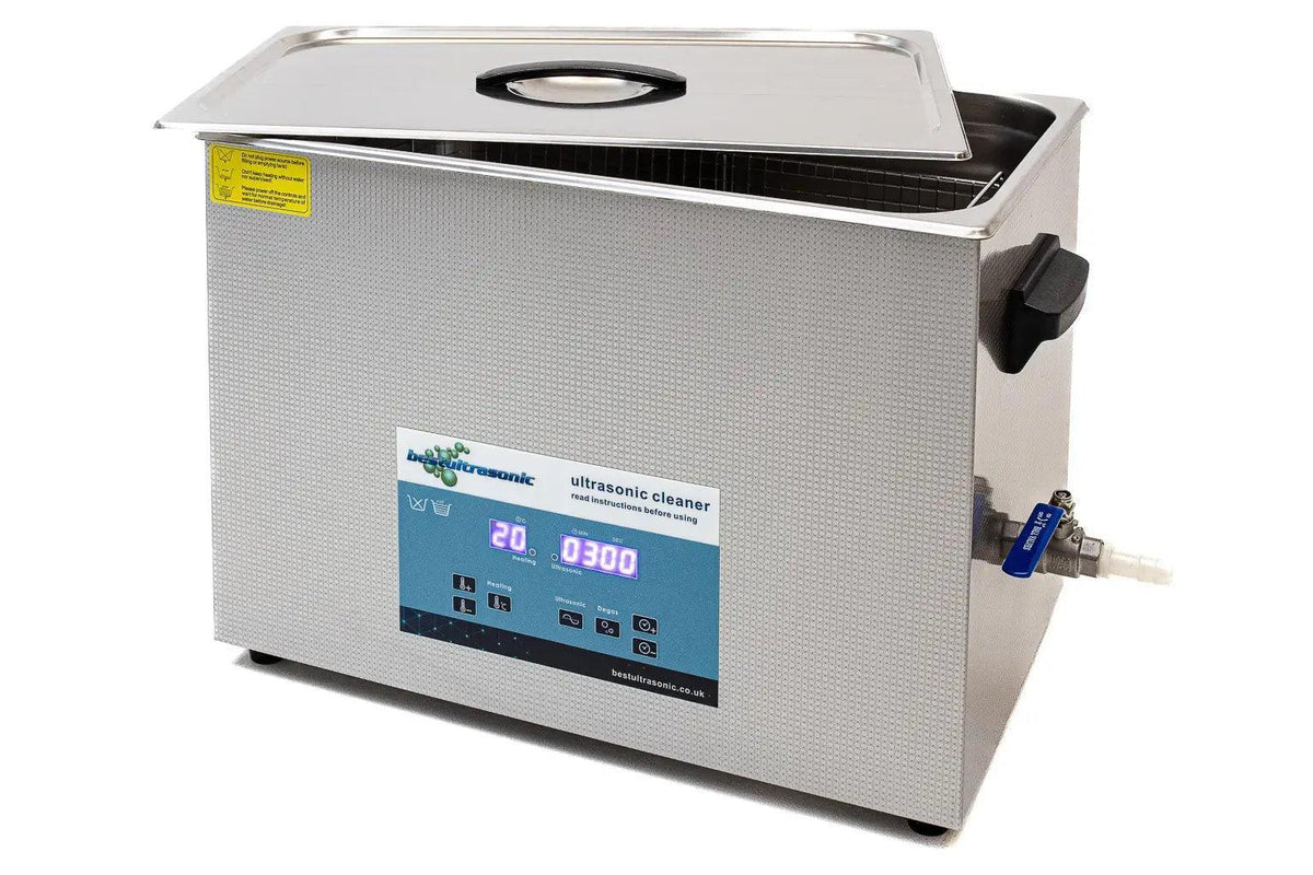 Digital Ultrasonic Cleaner | Degassing | Stainless Steel (27 litre ...