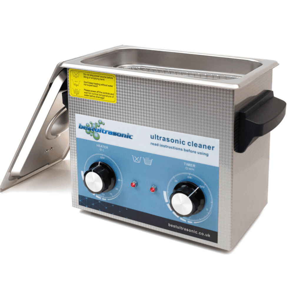 Ultrasonic Cleaner with dial controls (3L) – Best Ultrasonic Cleaners